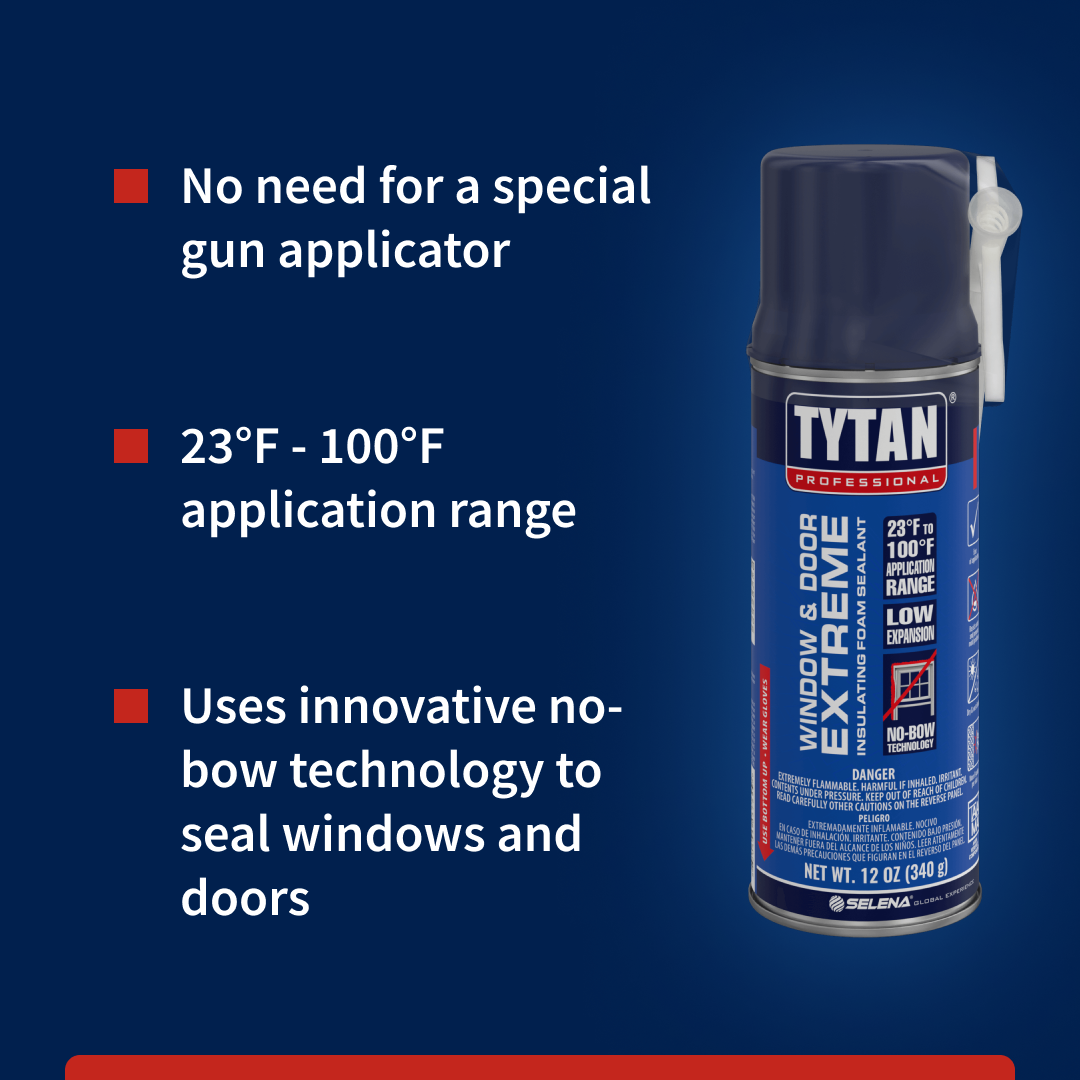 Window and Door Extreme 12 oz. Straw Foam – Tytan Professional (Selena ...