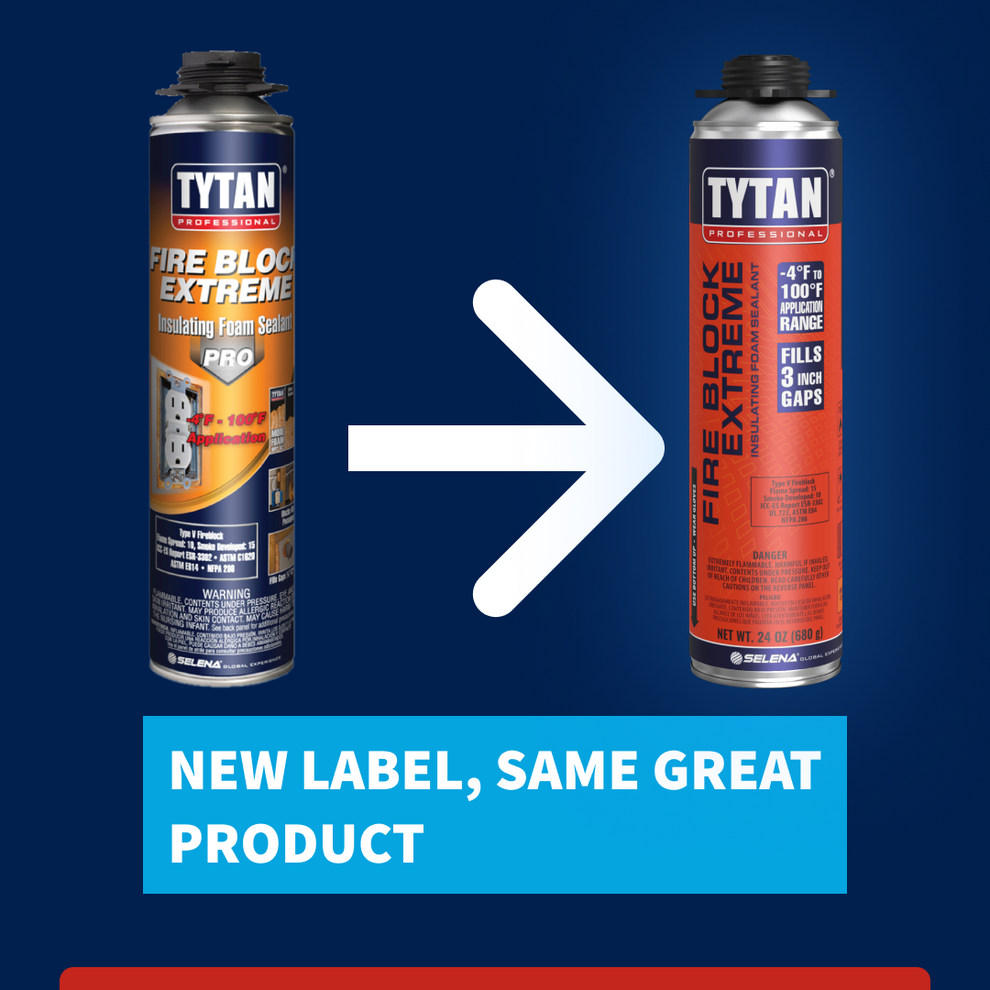 Fire Block Extreme 24 oz. Gun Foam – Tytan Professional (Selena USA, Inc.)