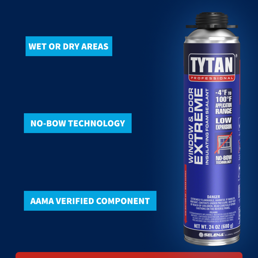 Window and Door Extreme 24 oz. Gun Foam – Tytan Professional (Selena ...