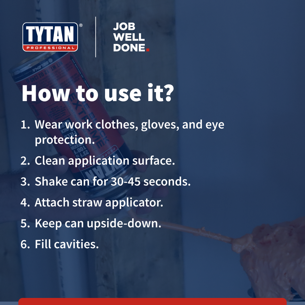 Fire Block Extreme 12 oz. Straw Foam – Tytan Professional (Selena USA ...