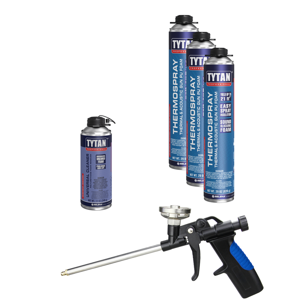 Thermospray 29 oz. Gun Foam (3 Can Kit) – Tytan Professional (Selena ...