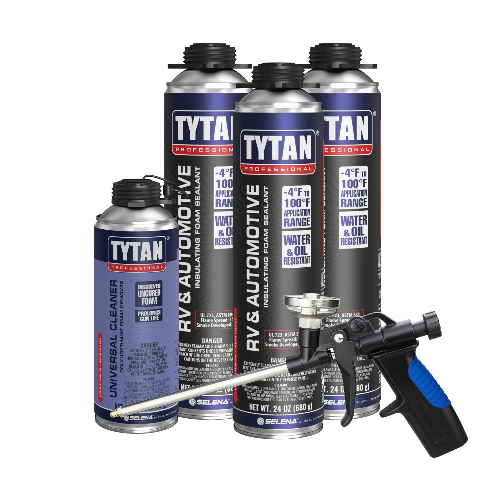 RV & Automotive Foam 24 oz. (3 Can Kit) – Tytan Professional (Selena ...